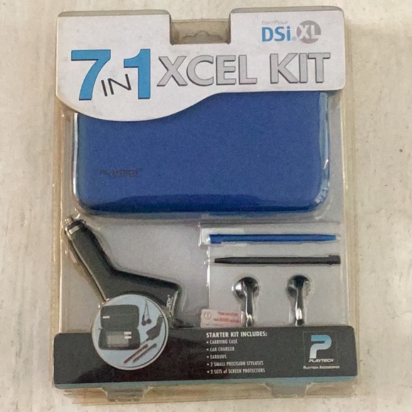 DSi | Accessories | Dsi Xl Console Starter Kit 7 In Xcel Accessories ...